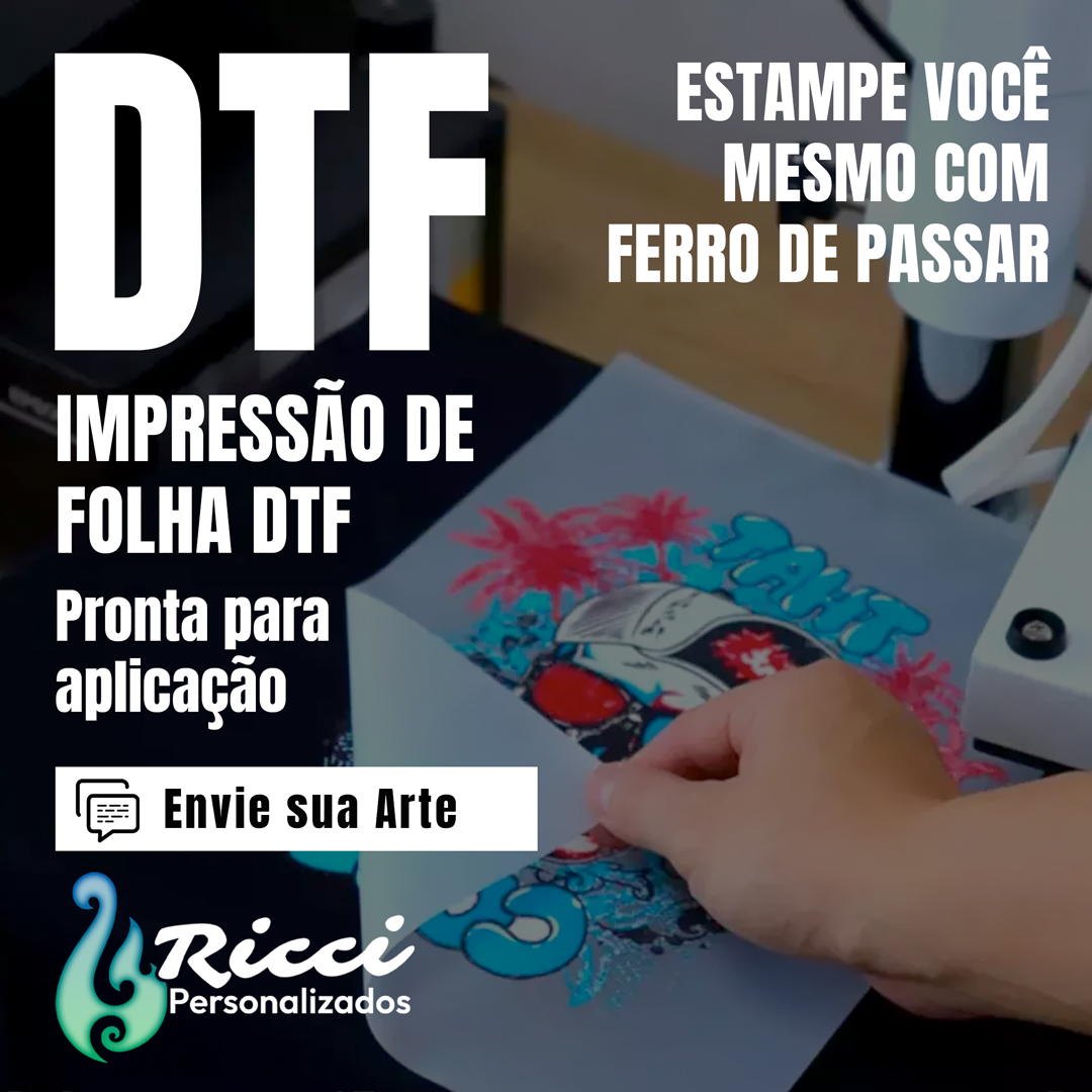 Como Preparar o Design para Impressão DTF: Um Guia com 8 Passos | Ricci Personalizados ...